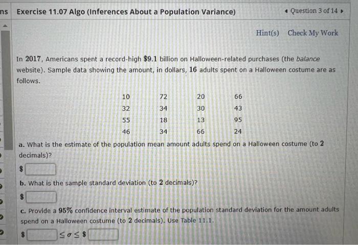 Solved In 2017, Americans spent a record-high $9.1 billion | Chegg.com