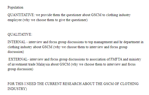 Solved PopulationQUANTITATIVE: we provide them the | Chegg.com