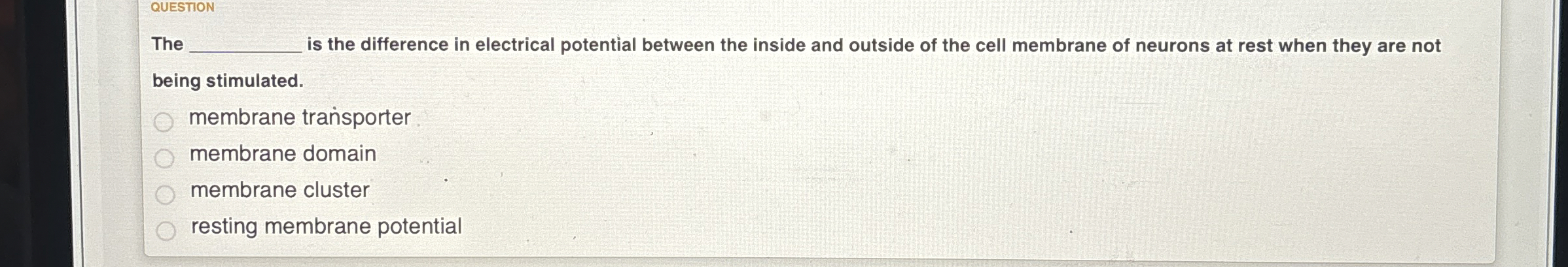Solved QUESTIONThe q, ﻿is the difference in electrical | Chegg.com