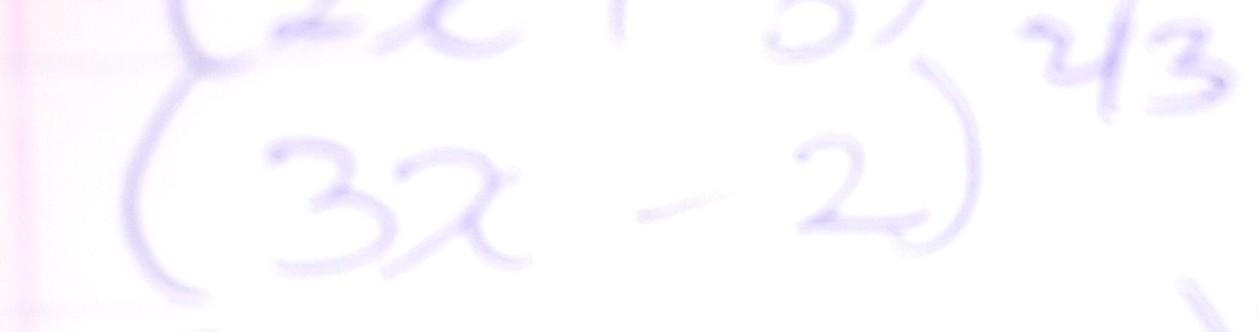 (3x−2)2/3 | Chegg.com