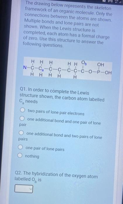 Solved The second picture has the options for the 2nd part | Chegg.com