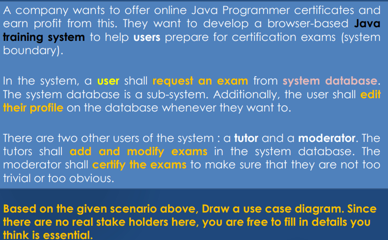 Solved A company wants to offer online Java Programmer | Chegg.com