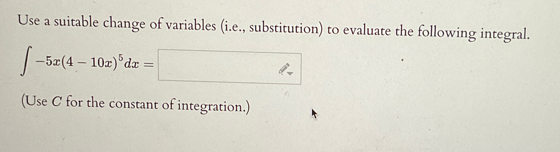 Solved Use a suitable change of variables (i.e., | Chegg.com