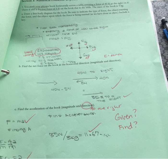 Solved Section 2: Conceptual Questions. 20 points each. | Chegg.com