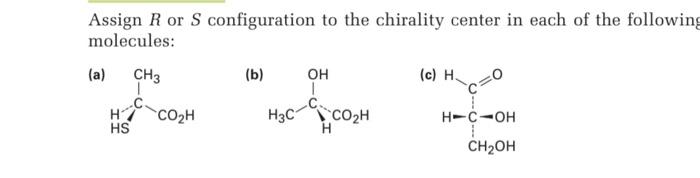Solved Assign R or S configuration to the chirality center | Chegg.com