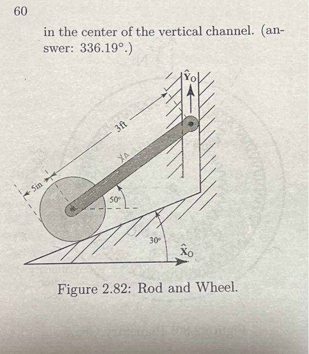 Solved P2.31 In Figure 2.82 a wheel rolls without slipping | Chegg.com
