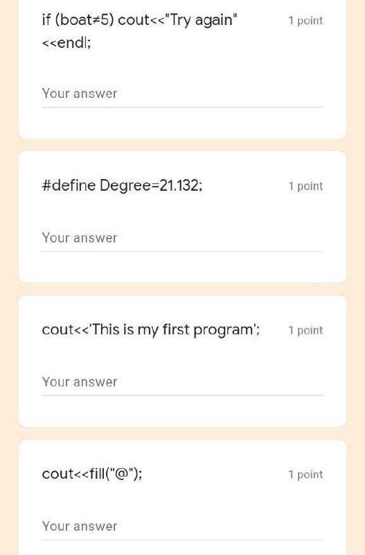 Solved 1 point if (boat+5) cout