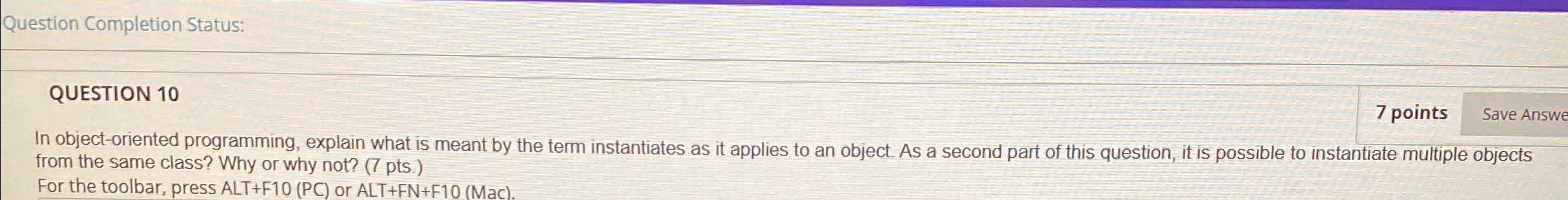 Solved Question Completion Status:QUESTION 107 ﻿pointsIn | Chegg.com
