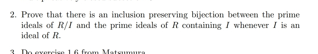 Prove that there is an inclusion preserving bijection | Chegg.com