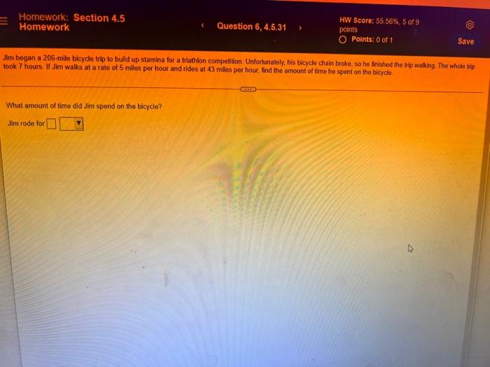 Solved Homework Section 4 5 Homework Question 6 4 5 31