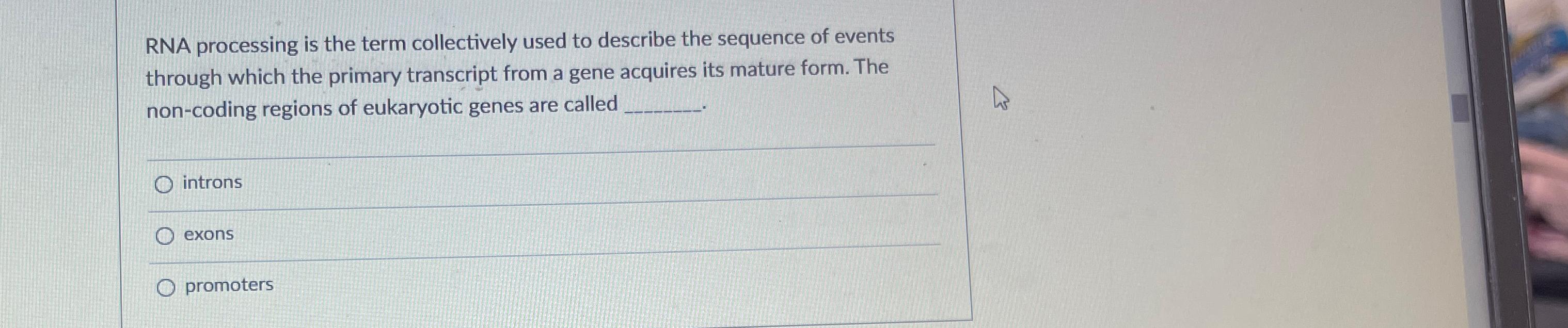 Solved RNA processing is the term collectively used to | Chegg.com