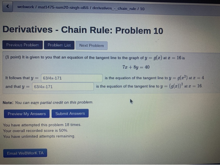 Solved webwork / mat1475-sum20-singh-0155 / derivatives - | Chegg.com Solved webwork / mat1475-sum20-singh-0155 / derivatives - | Chegg.com