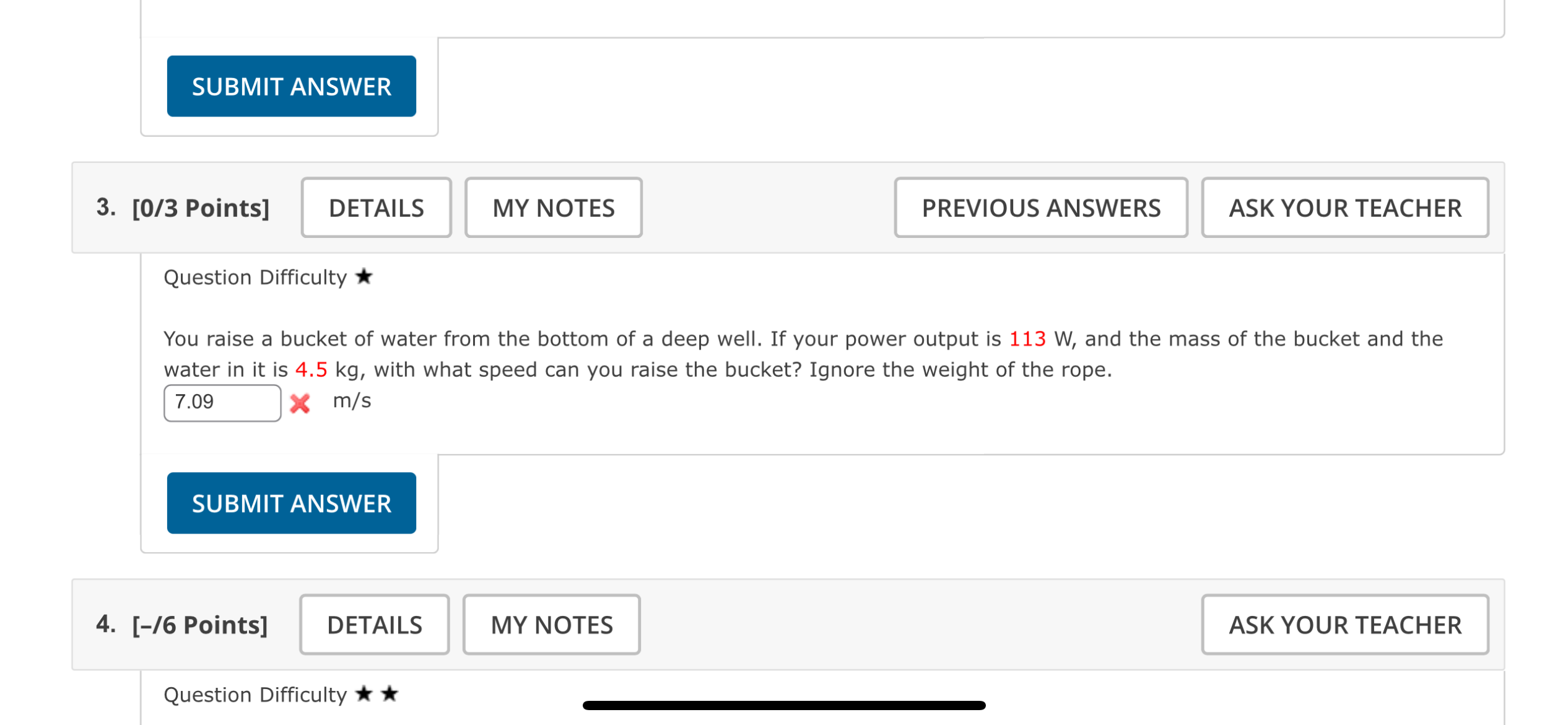 Solved 3. [0/3 ﻿Points] ﻿Question Difficulty You raise a | Chegg.com