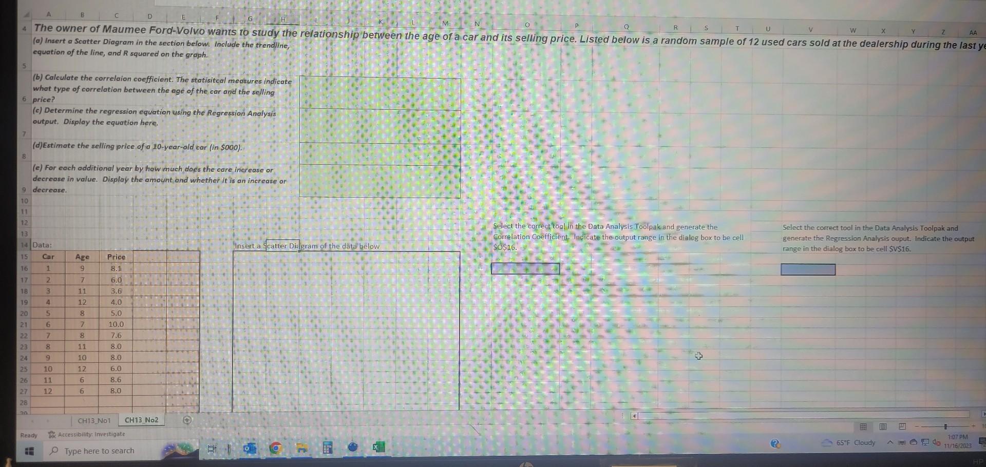 Solved (b) Calculate the correlaion coefficient. The | Chegg.com