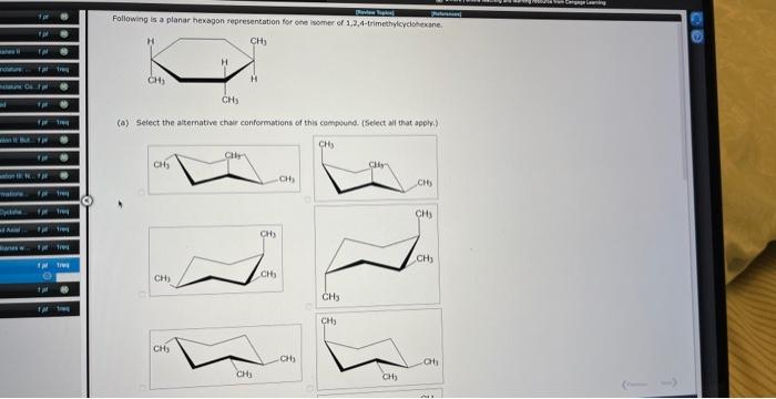 Solved Following is a planar hexagon representation for sehe | Chegg.com
