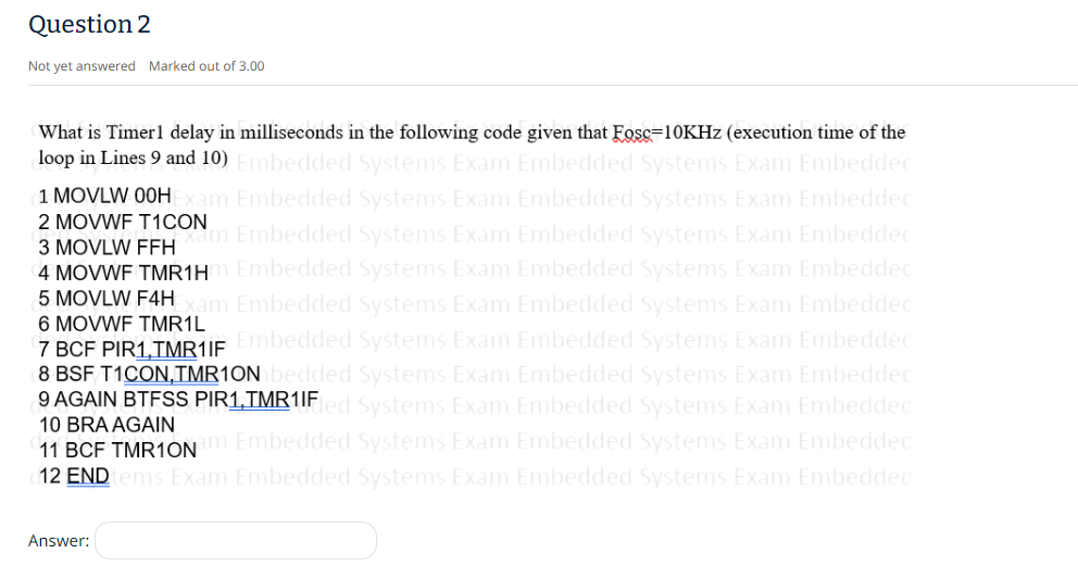 Solved What is the content of the WREG (in decimal), ﻿after | Chegg.com