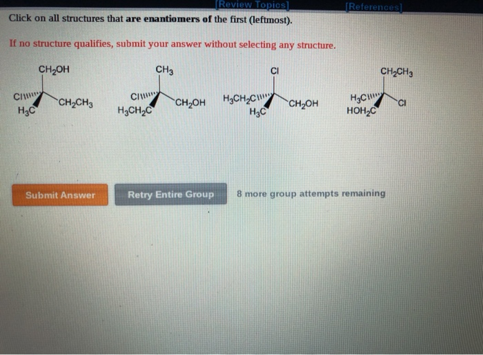 Solved [Review Topics [References) Specify whether the | Chegg.com