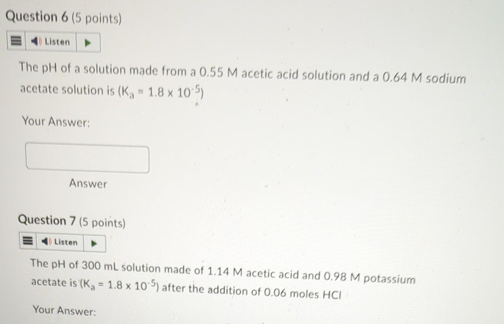 Solved Consider the following buffer system: 1.16MH2CO3 and | Chegg.com
