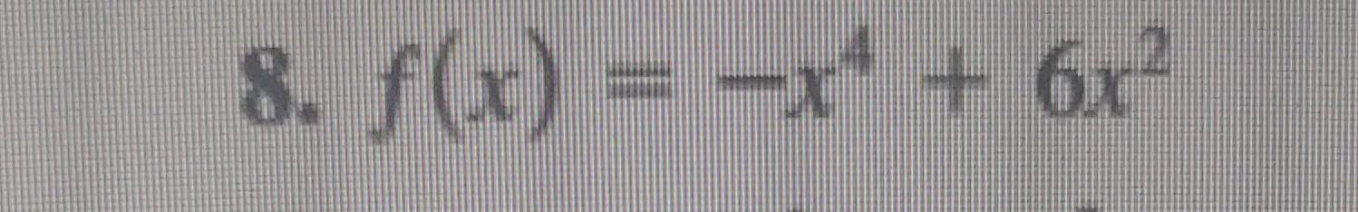 Solved Graph each function, considering the domain, critical | Chegg.com