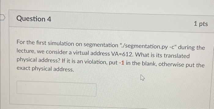 Solved For the first simulation on segmentation | Chegg.com