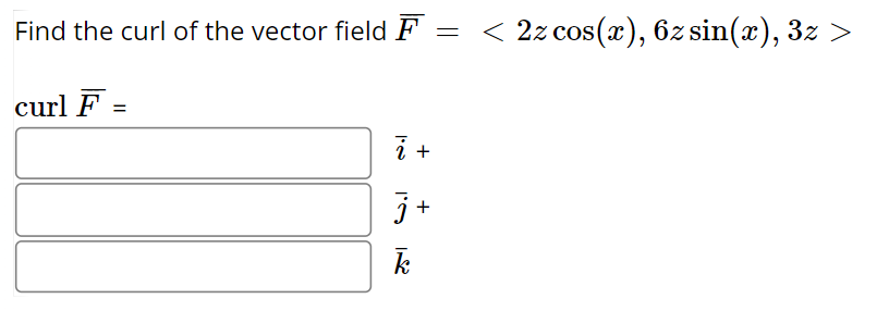 Solved 10Find the curl of the vector field | Chegg.com