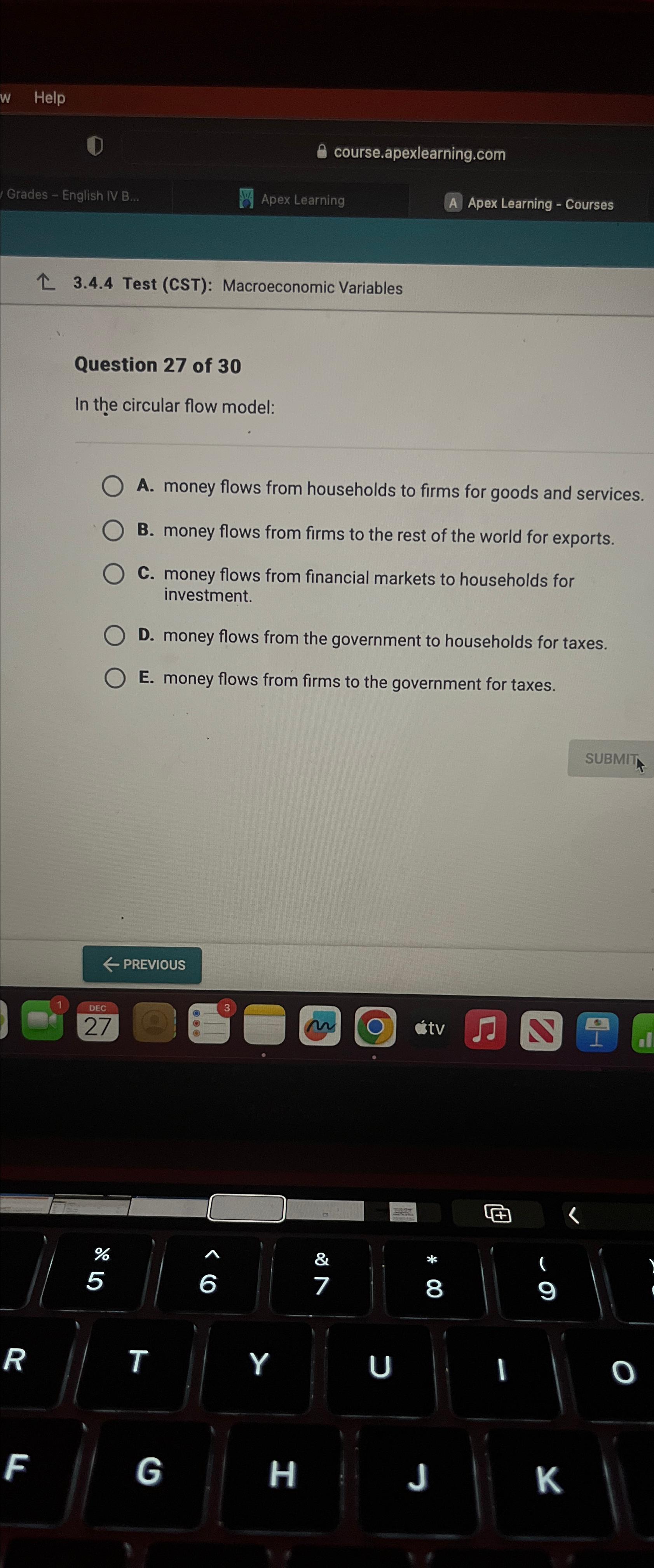 Solved Help(1)course.apexlearning.comGrades - ﻿English IV | Chegg.com