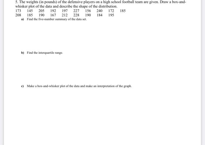Solved 1. a) Identify the population and the sample. | Chegg.com