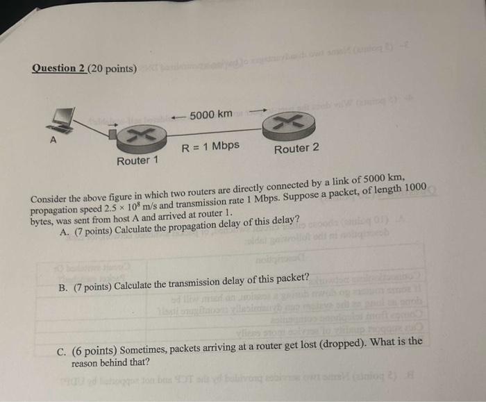 Solved Consider the above figure in which two routers are | Chegg.com