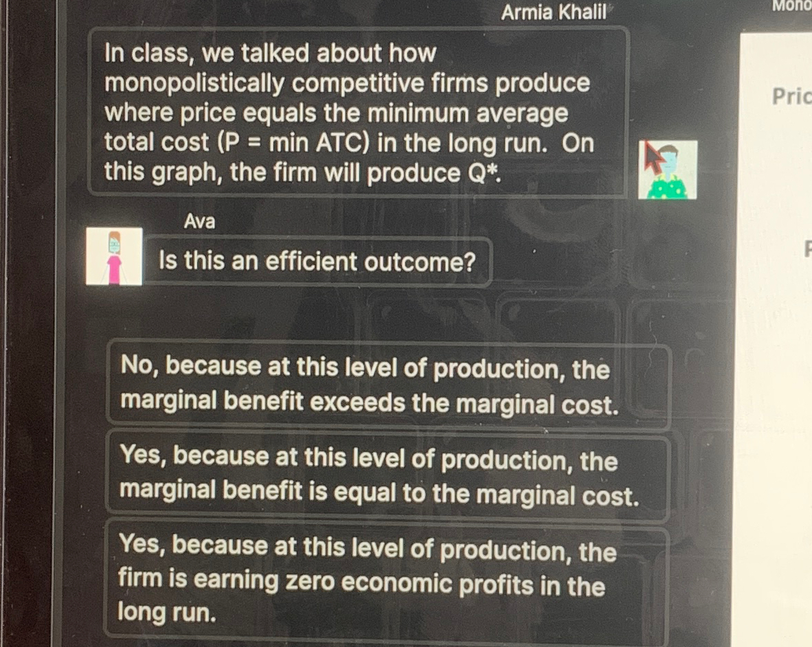 Solved Armia KhalilIn class, we talked about how | Chegg.com