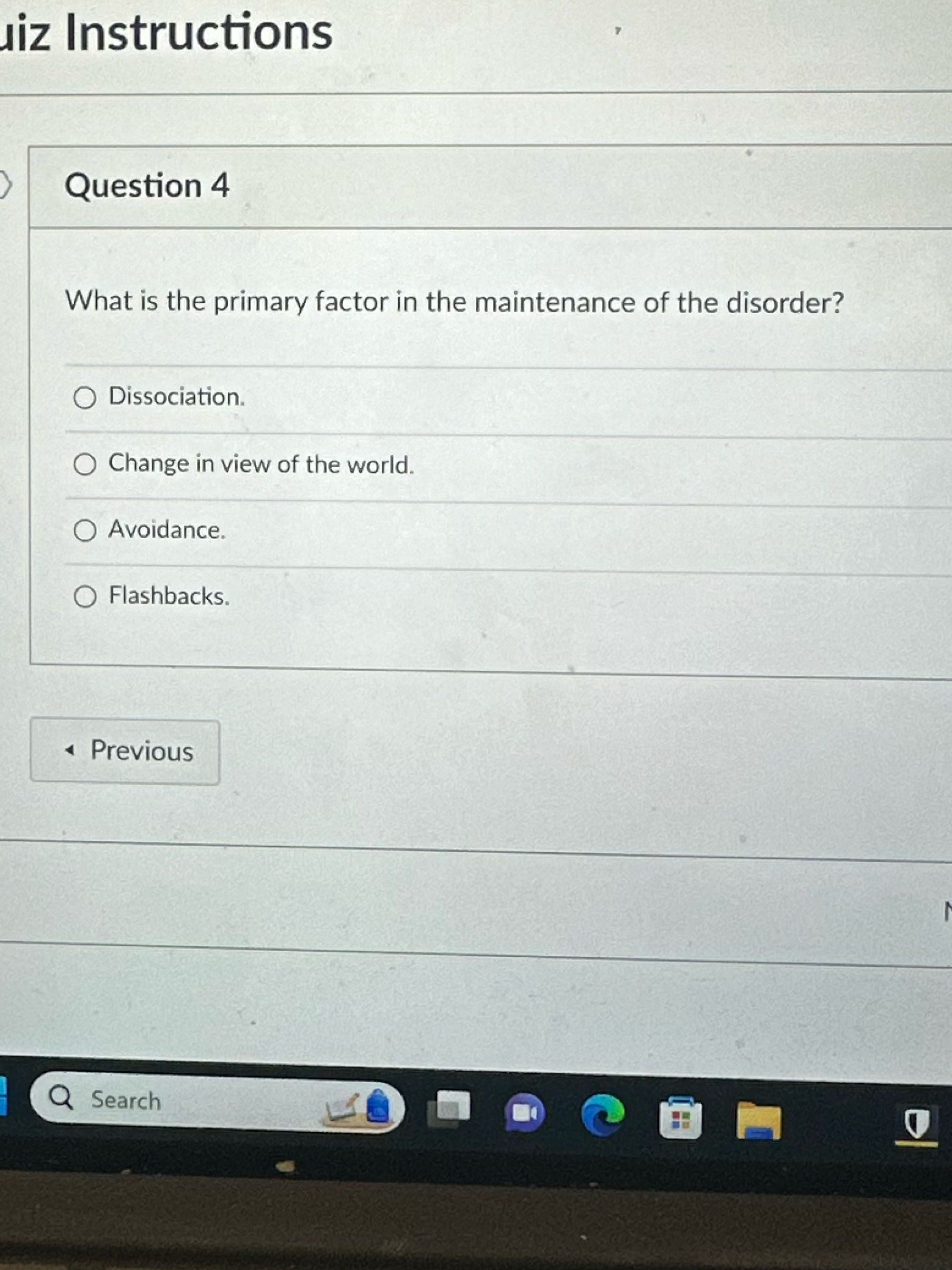 Solved גiz InstructionsQuestion 4What is the primary factor | Chegg.com