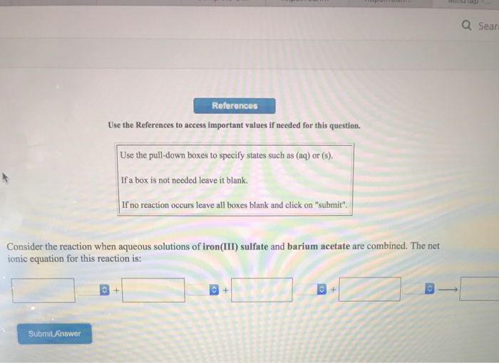 Solved a Search this c References Use the References to | Chegg.com