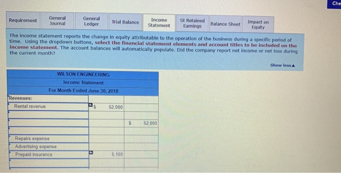 Solved Wilson Engineering completed the following | Chegg.com Solved Wilson Engineering completed the following | Chegg.com