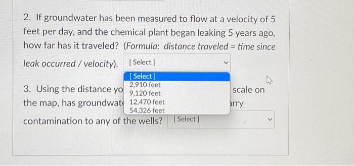 Solved Monitoring Well, with water table elevation shown in | Chegg.com