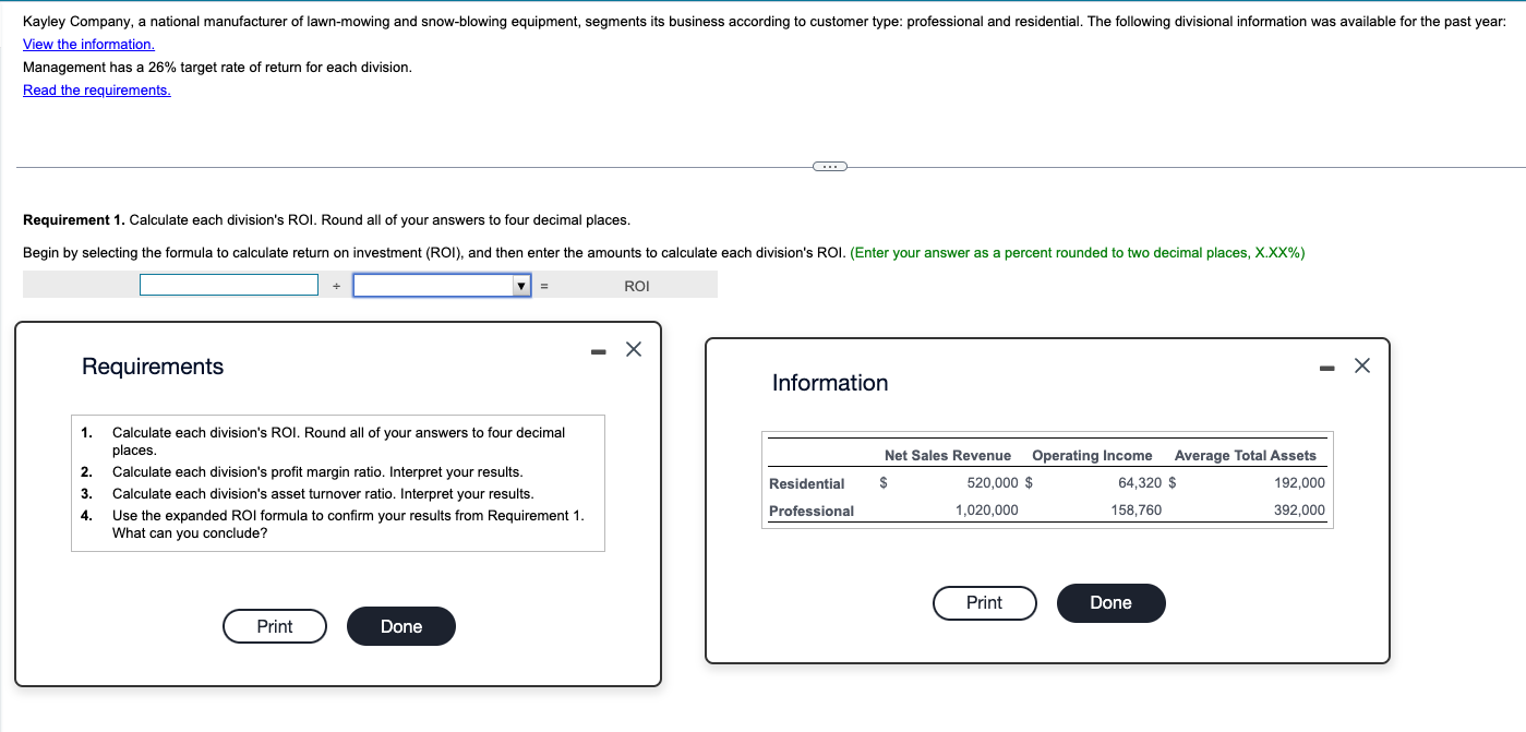 Solved View the information. Management has a \( 26 \% \) | Chegg.com