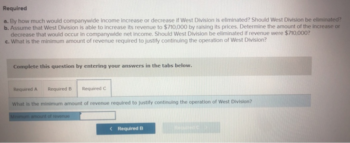 Solved Exercise 6-15A (Algo) Segment elimination decision LO | Chegg.com