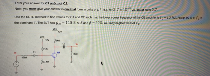 Solved Enter your answer for C1 only, not C2. Note: you must | Chegg.com