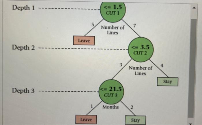 Solved Depth 1Based on the decision tree model Sylvia could | Chegg.com
