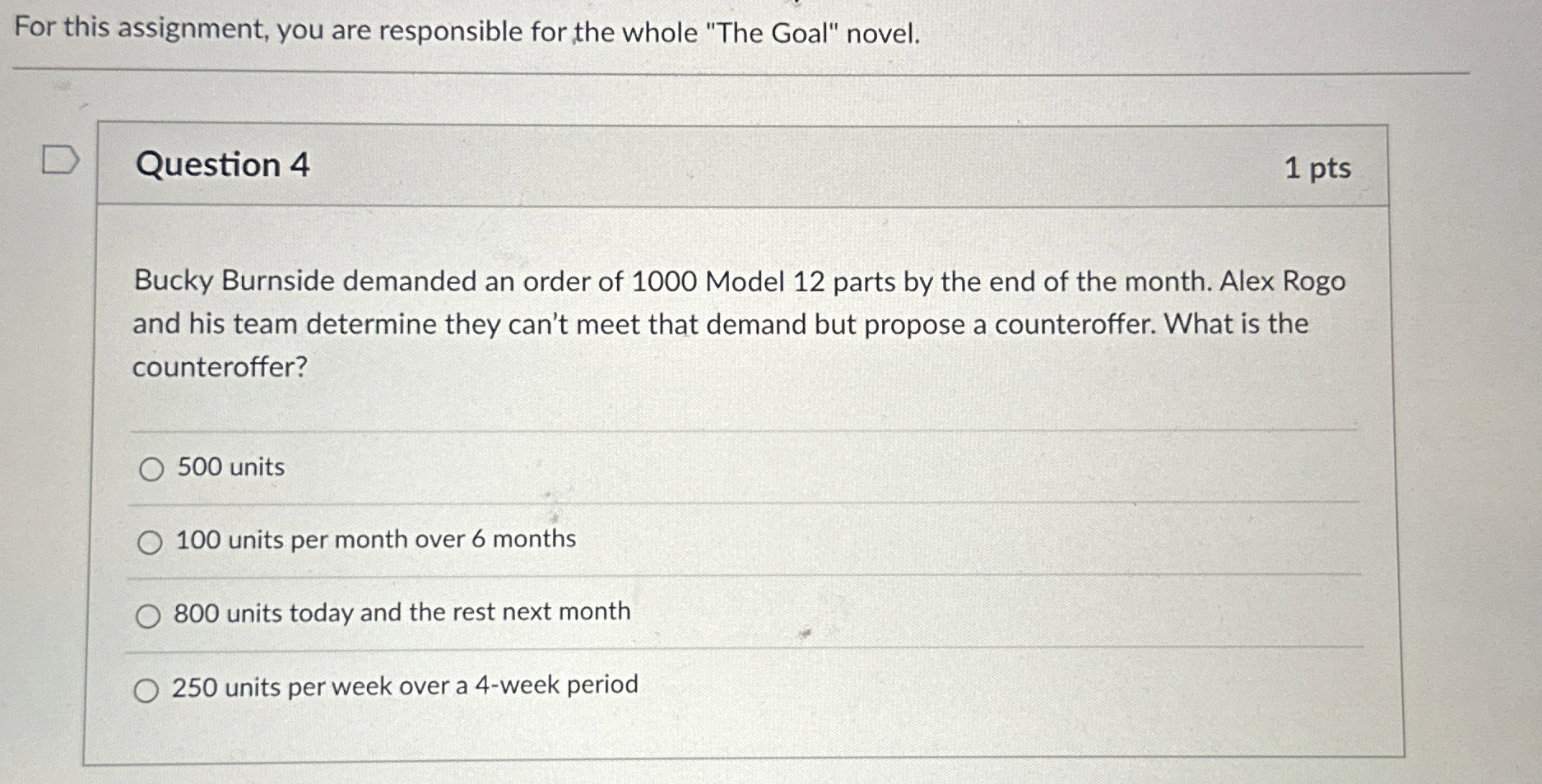 Solved For this assignment, you are responsible for the | Chegg.com