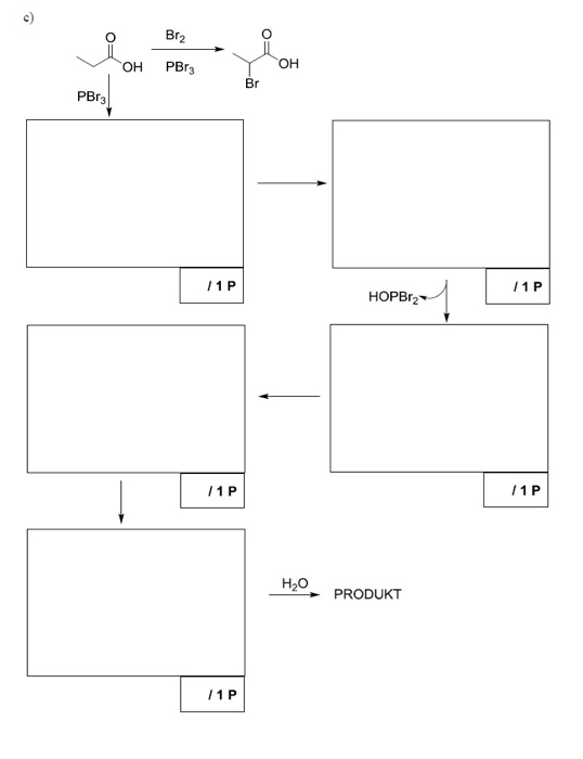 Solved Vinyl-MgBr THF, 0°C 3 P Reaktion: 1 P NOZ PhMe, 180 C | Chegg.com