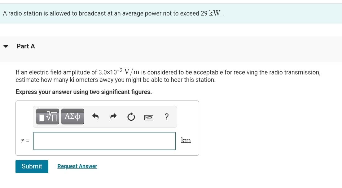 Solved A radio station is allowed to broadcast at an average | Chegg.com