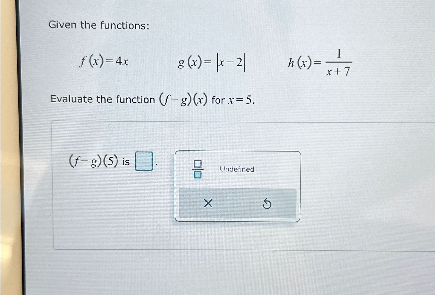 Solved Given The