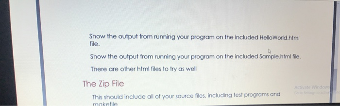Solved use c programming and the attached html files to test | Chegg.com