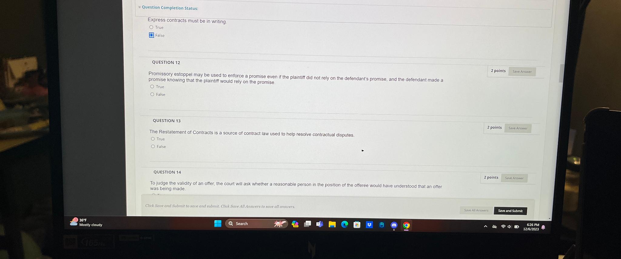 Solved Express contracts must be in writing.[0] | Chegg.com