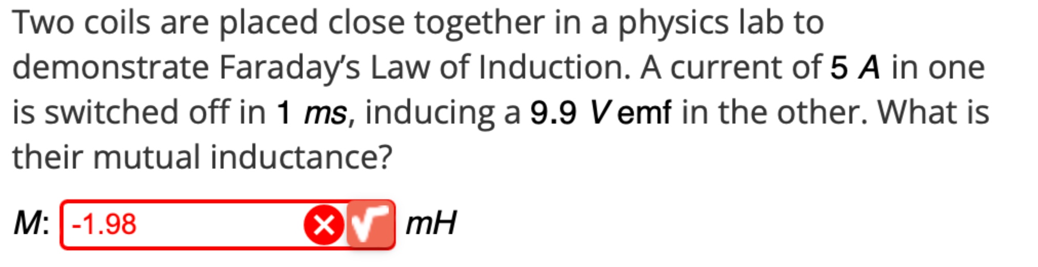 Solved Two coils are placed close together in a physics lab | Chegg.com