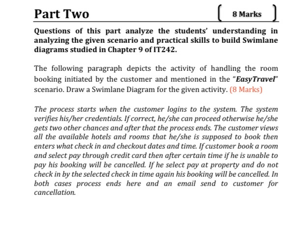 Solved Part Two 8 Marks Questions of this part analyze the | Chegg.com