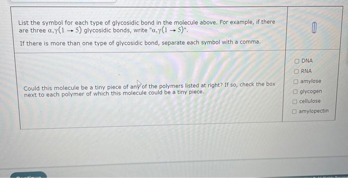 Solved Highlight each glycosidic bond in the molecule below. | Chegg.com Solved Highlight each glycosidic bond in the molecule below. | Chegg.com