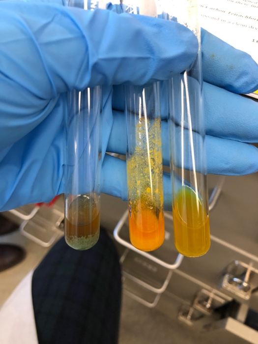 Solved I performed the chromic acid test on 5 unknown | Chegg.com