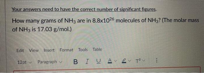 Solved Dimensional analysis & conversions. If you need | Chegg.com