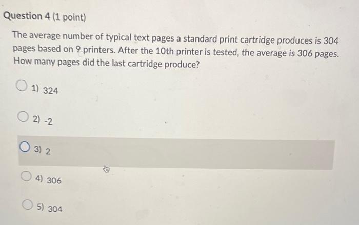 Solved The average number of typical text pages a standard | Chegg.com