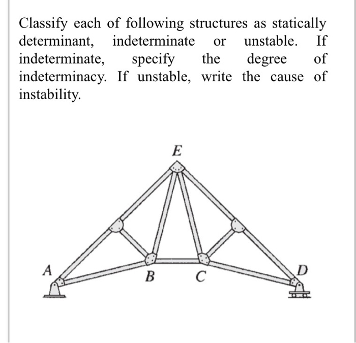 Solved Classify each of following structures as statically | Chegg.com